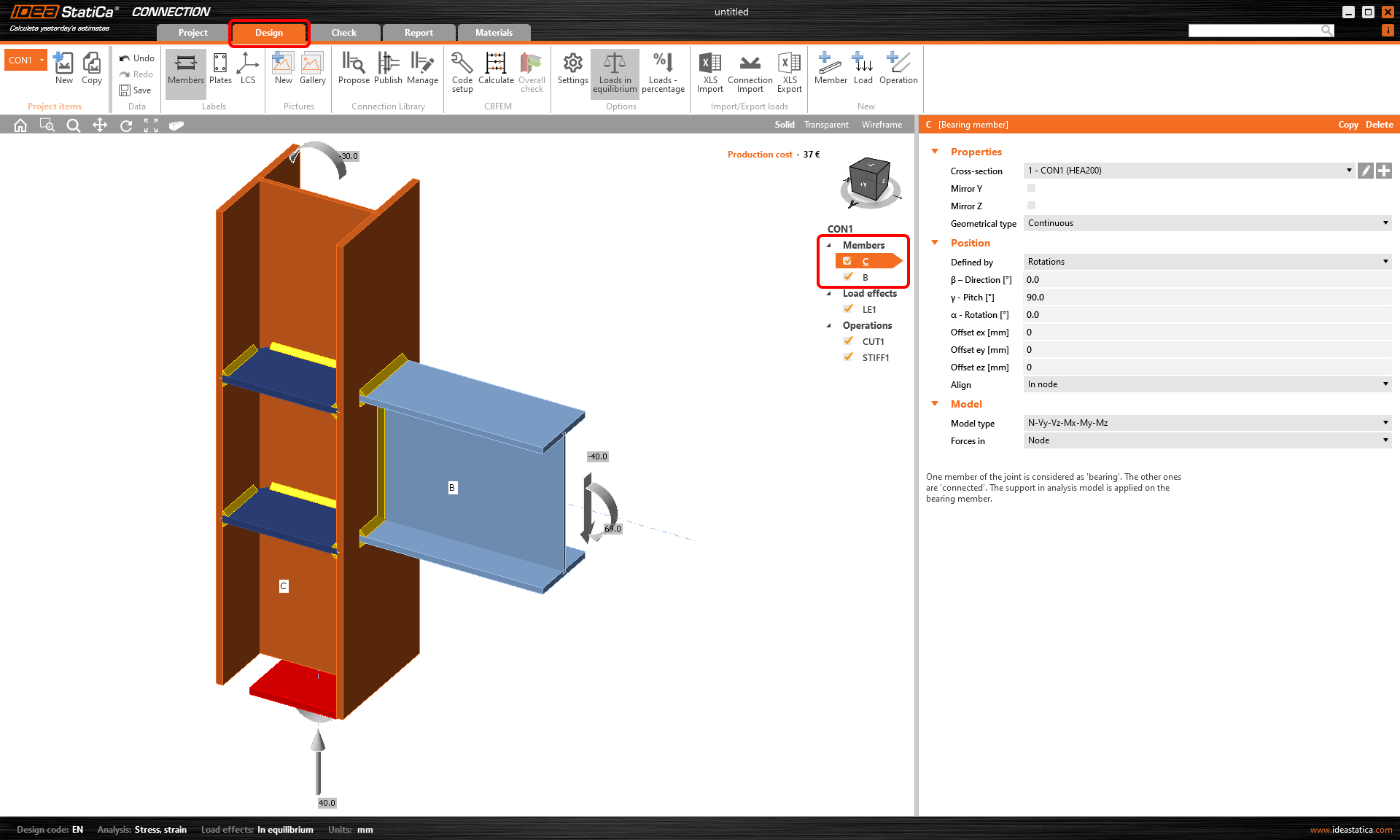 How to create and use a custom cross-section | IDEA StatiCa